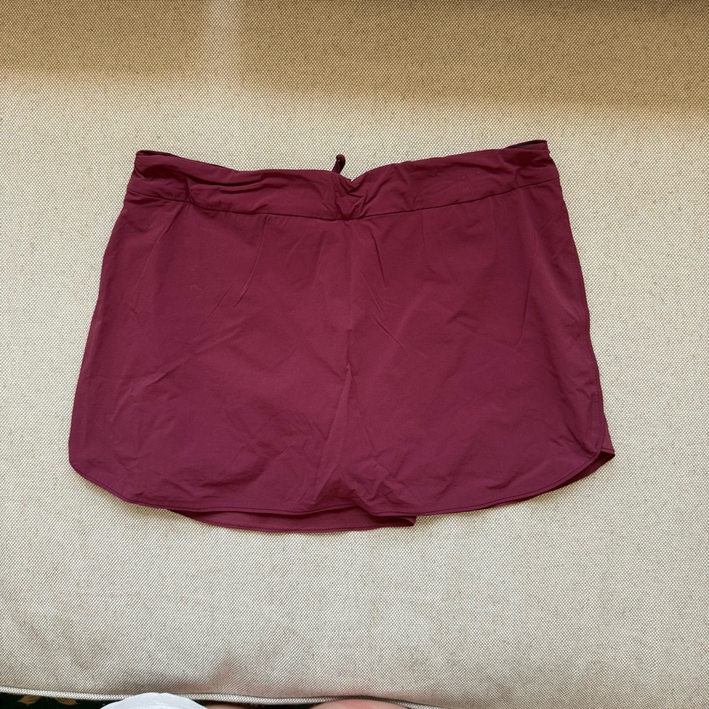 Outdoor Voices Activewear Maroon Skort - Gem